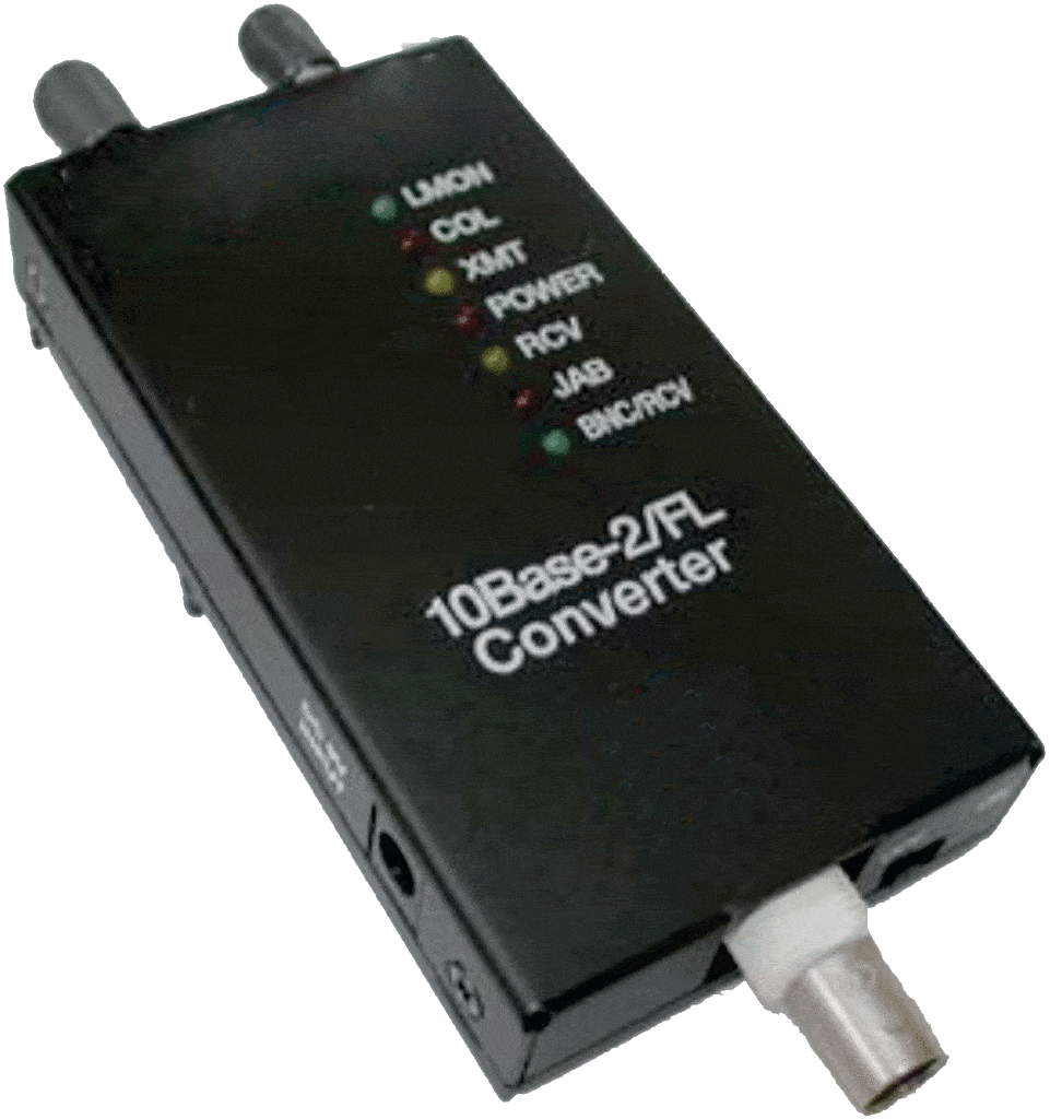 10Base-2 to 10Base-FL Ethernet Converter | Home