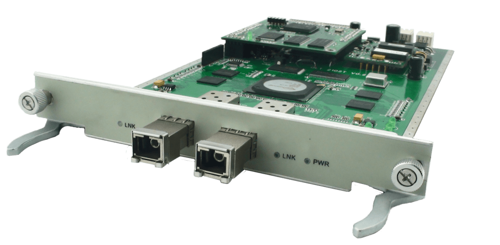 GEPON OLT - 2 port PON expansion card | Home