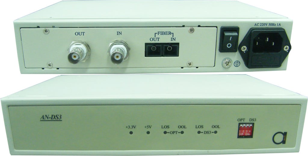 DS3 T3 Fiber modem / extender / converter | Home