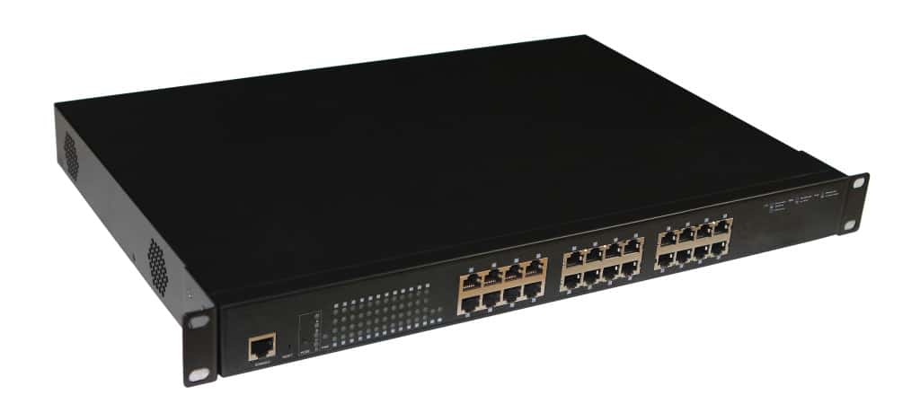 Industrial Ethernet Switch (24TP) | Home