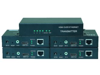 HDMI over Ethernet LAN 4 port Point to Multipoint Transmission System ...