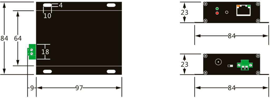 High Distance LAN extender (ethernet) extender over copper UTP cables ...