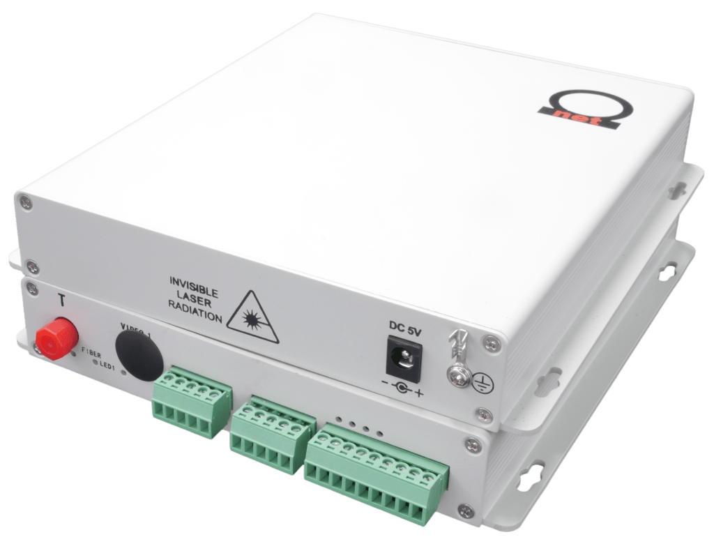 8 port RS-232/RS-485/RS-422 over optical fiber multiplexer / modem | Home