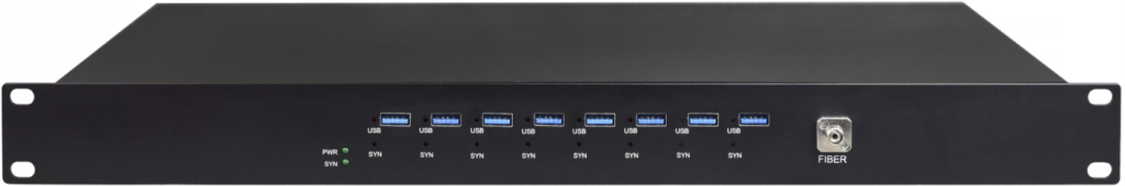 8 port USB 3.0 over Fiber Optical Extender / Hub – Kit | Home